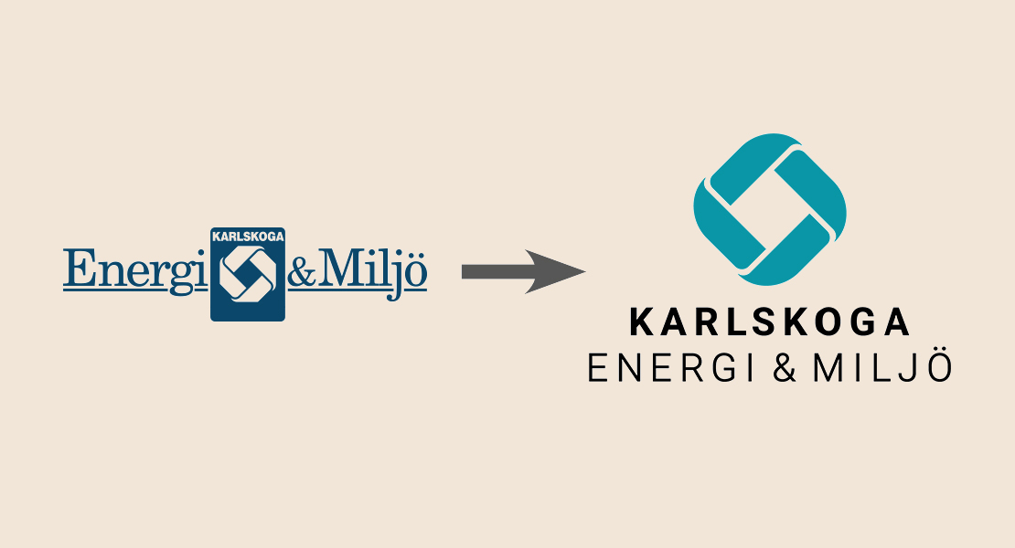 Nu byter vi logga! | Nyheter | OM OSS | KarlskogaEnergi